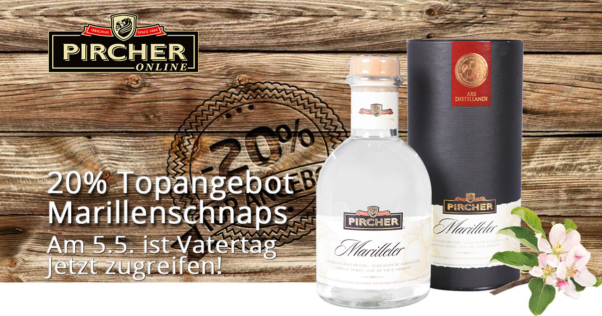 Marillenschnaps | Pircher Marilleler | Aprikosenschnaps