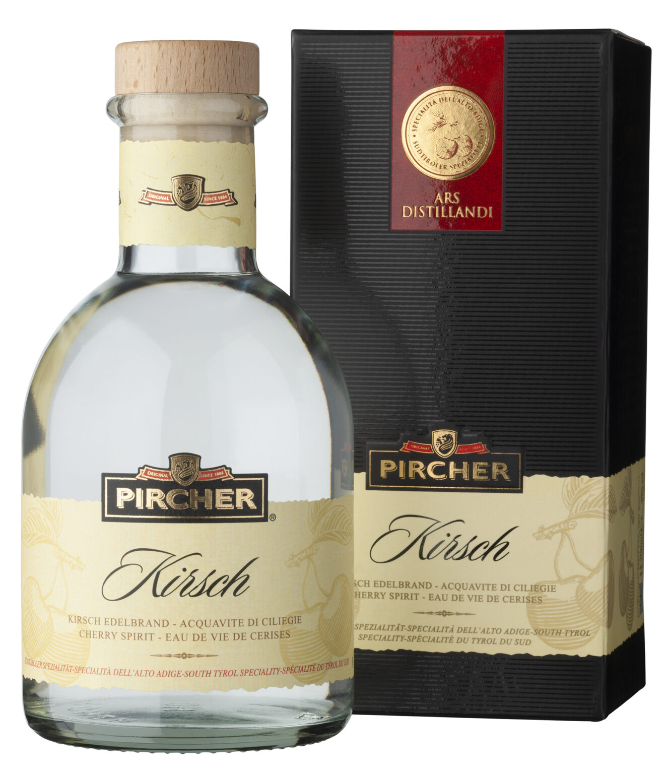 Pircher Kirsch - Linie Südtirol - Pircher Schnaps aus Südtirol